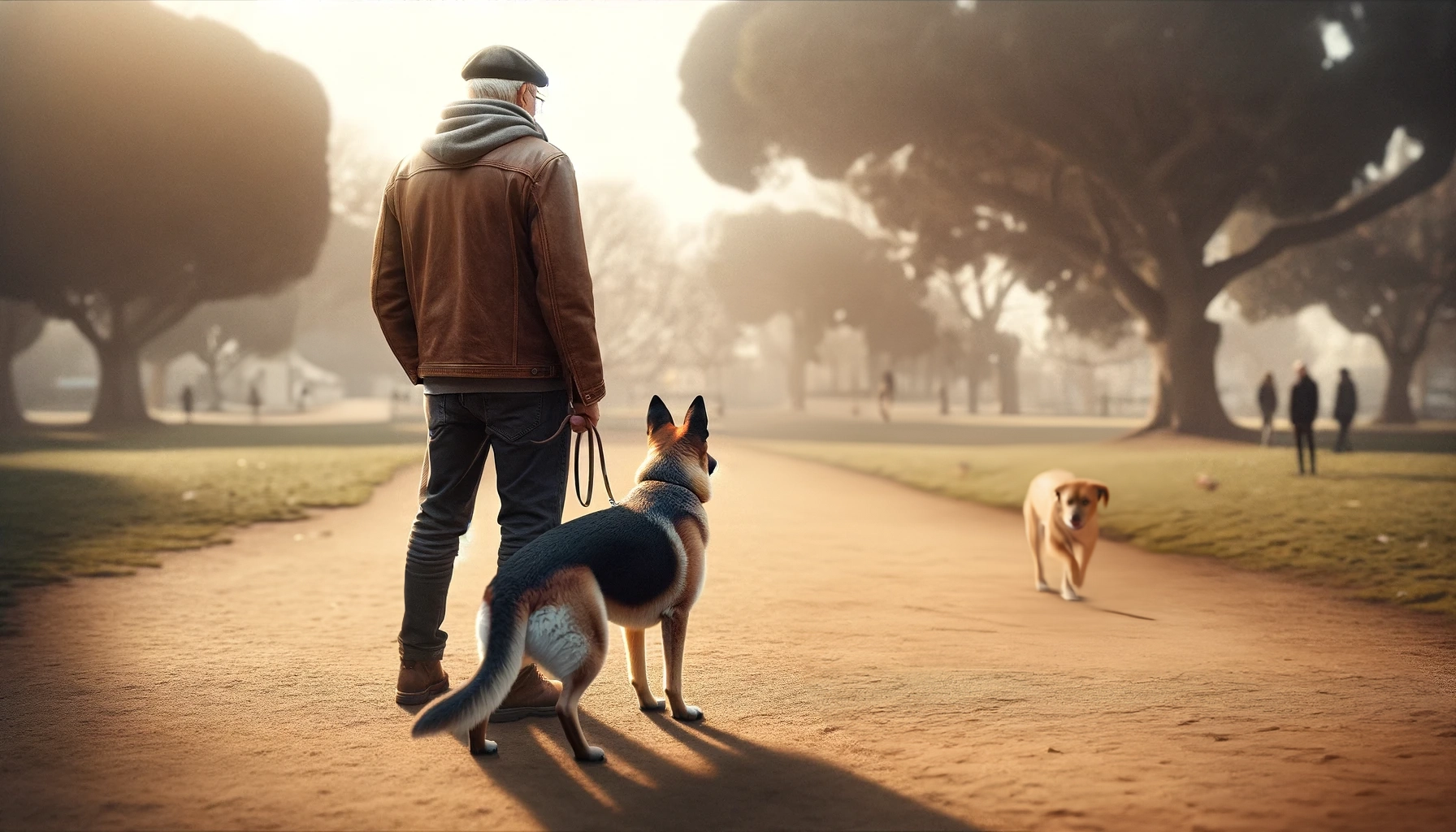 Is My Dog Protecting Me or Scared? - Courage or Cower - AnxiousCanine.com